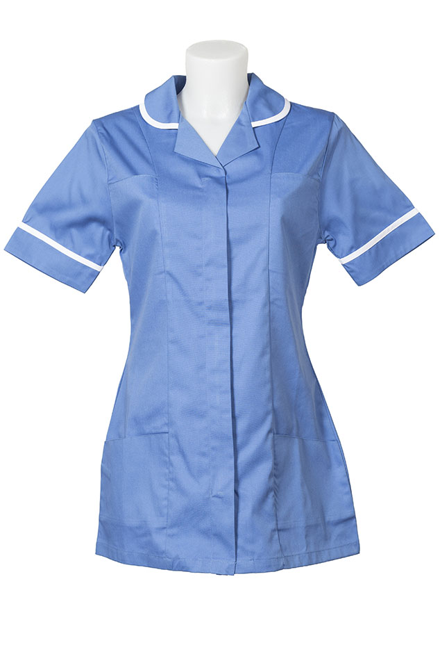 Healthcare Tunic Top 7 colours Sizes 8-32 - Nurse/Carer/Dental Uniform ...
