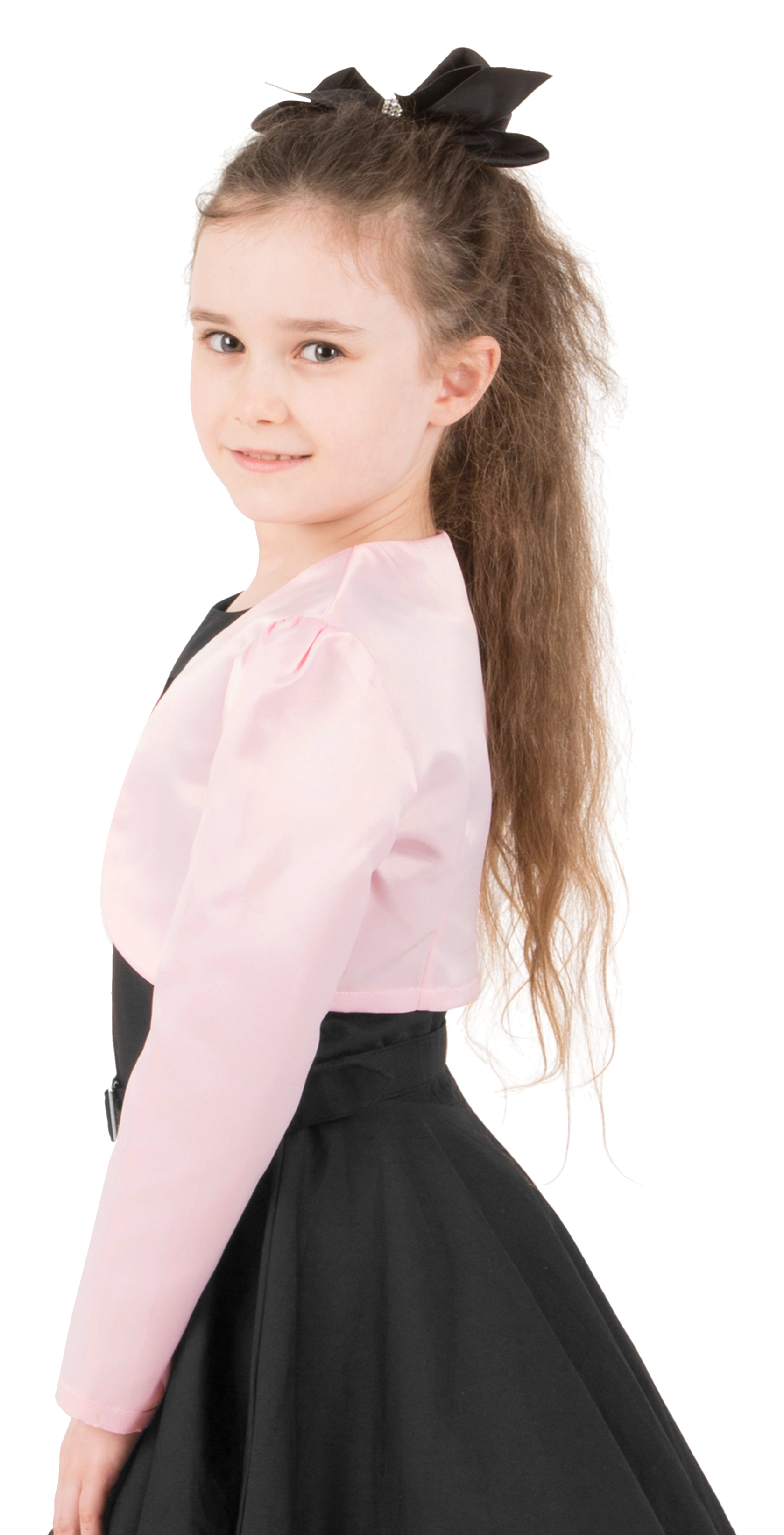 BlackButterfly Kids Long Sleeve Party Bridesmaid Prom Bolero Shrug | eBay
