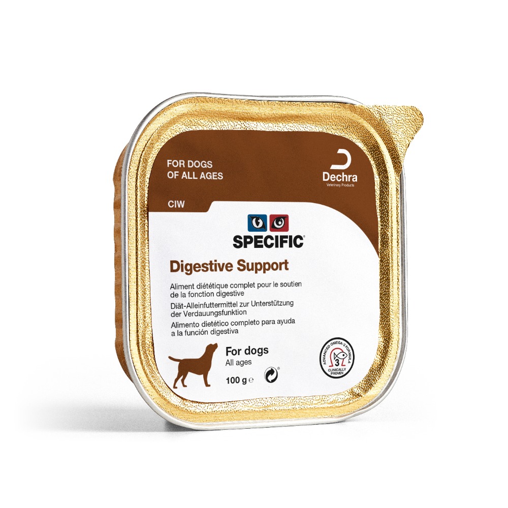 Dechra Specific Dog Food CIW-LF Low Fat Digestive Support Wet Foil ...