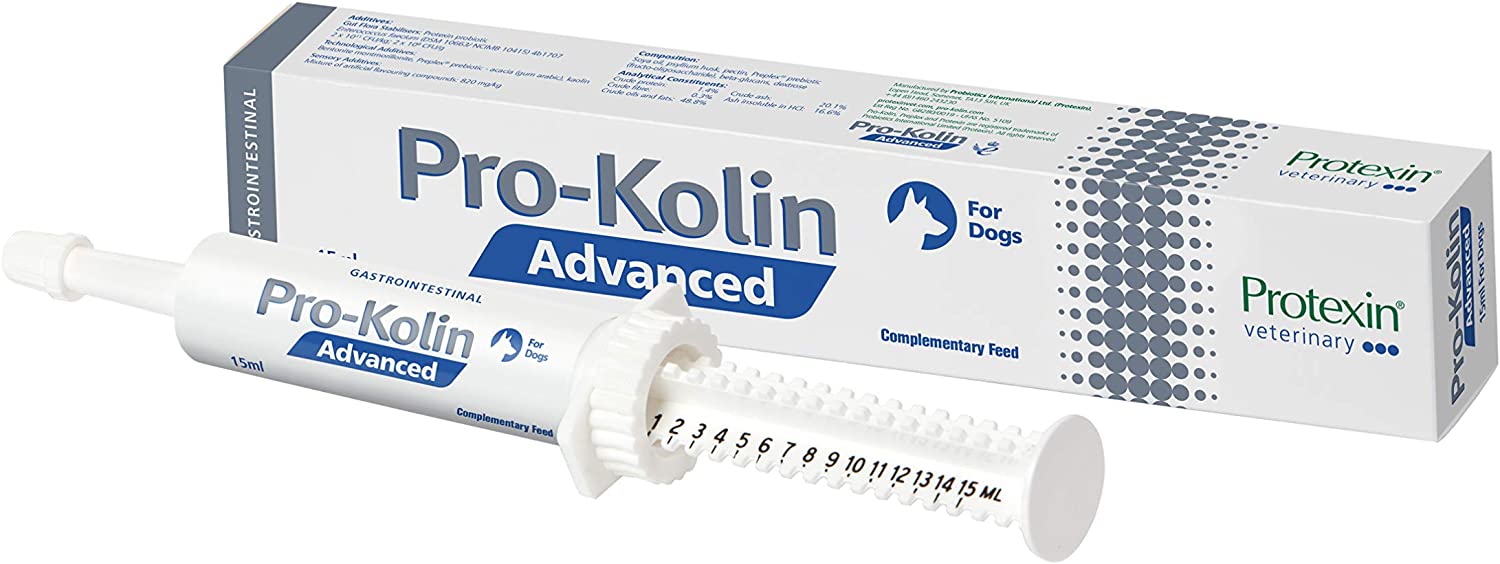 Protexin Pro-Kolin Advanced For Dogs & Cats Digestive Supplement 15ml ...