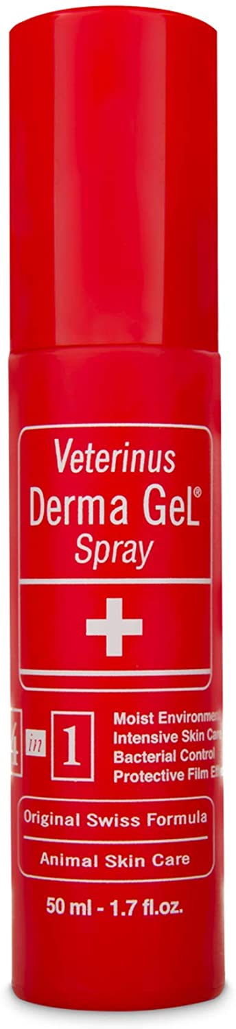 Veterinus Derma Gel Spray 50ml Wound & Skin Care For Animals Horses ...