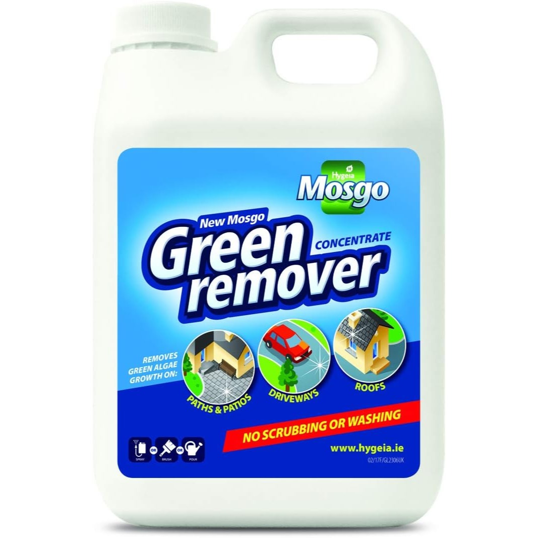 Mosgo Green Remover Concentrate Paths Patios Driveways Roofs 2.5ltr ...
