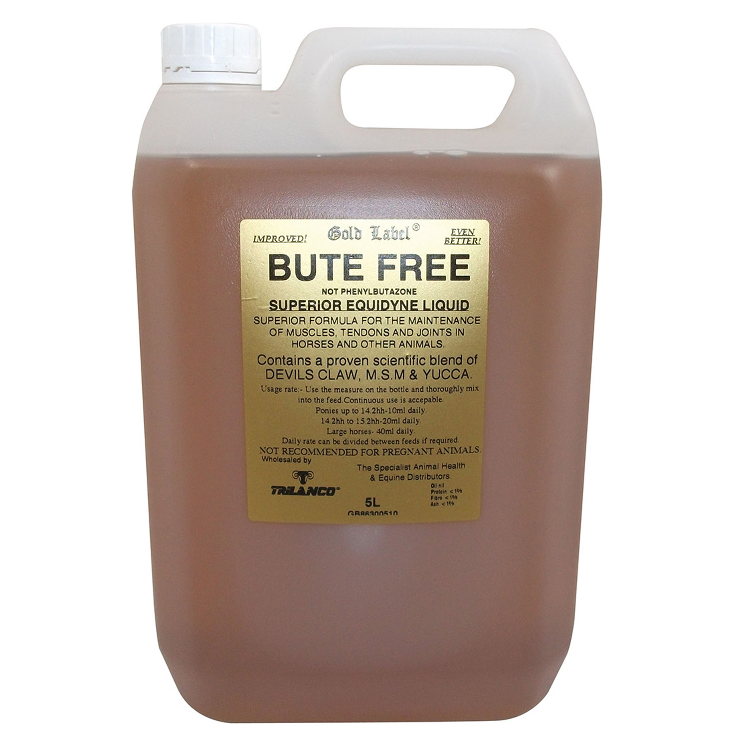 Gold Label Bute Free To Maintain Healthy Joints And Muscles For Horses ...