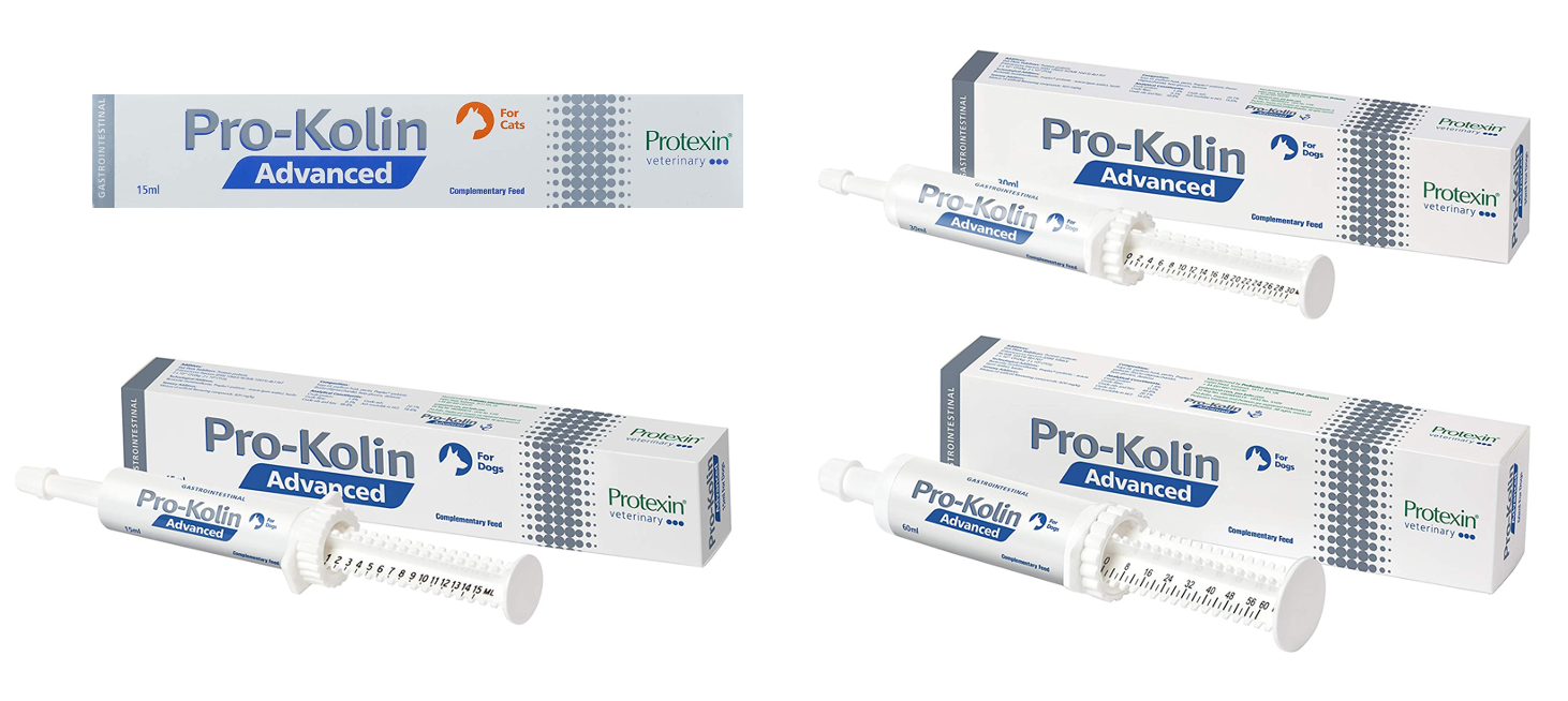 Protexin Pro-Kolin Advanced For Dogs & Cats Digestive Supplement 15ml ...