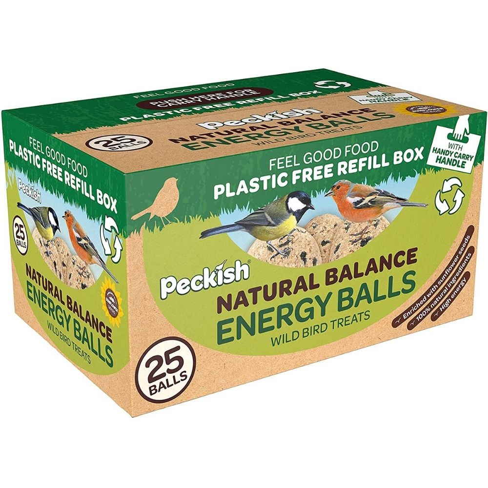 Bird Food Balls Peckish Natural Balance Energy Suet Fat Balls - All ...