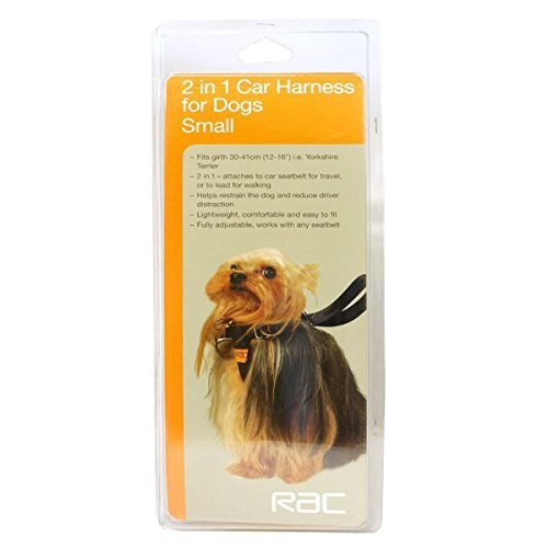 RAC Dog Car Travel Harness Small Dogs 2in1 for sale online | eBay
