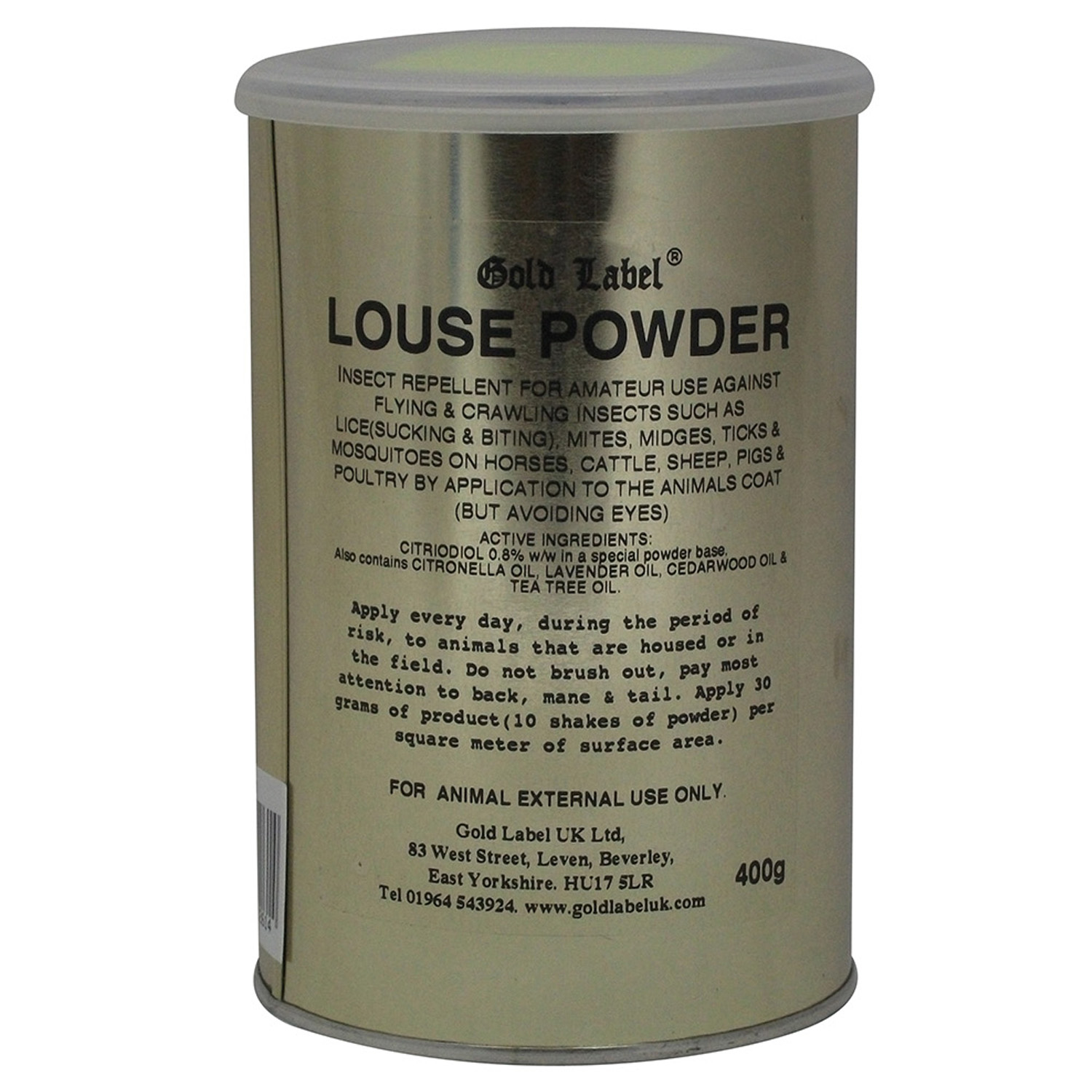 Gold Label Lice Treatment on Horses Cattle Louse Powder - 2kg for sale ...
