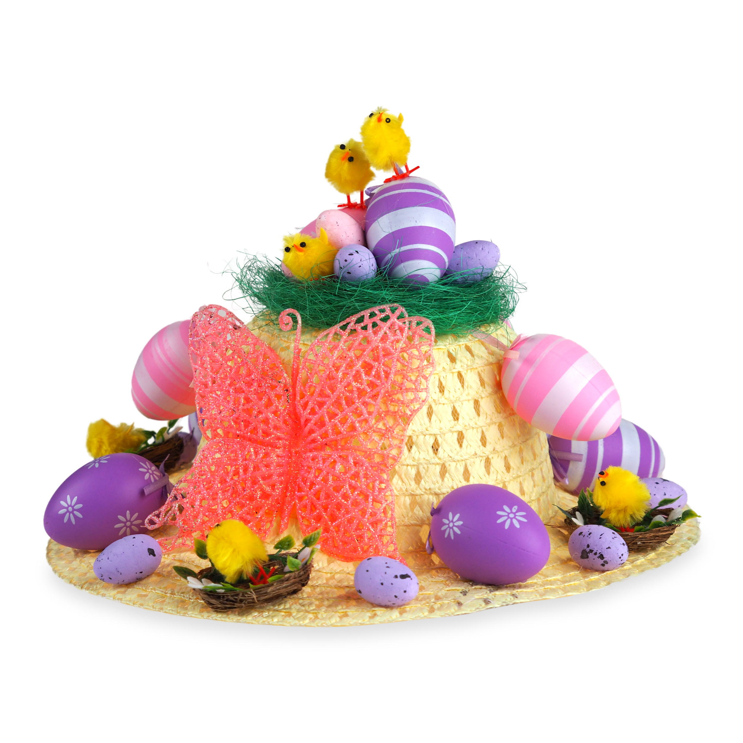 Ready Made Decorated Easter Bonnet Hat 2024 - Choice of 20+ Designs | eBay