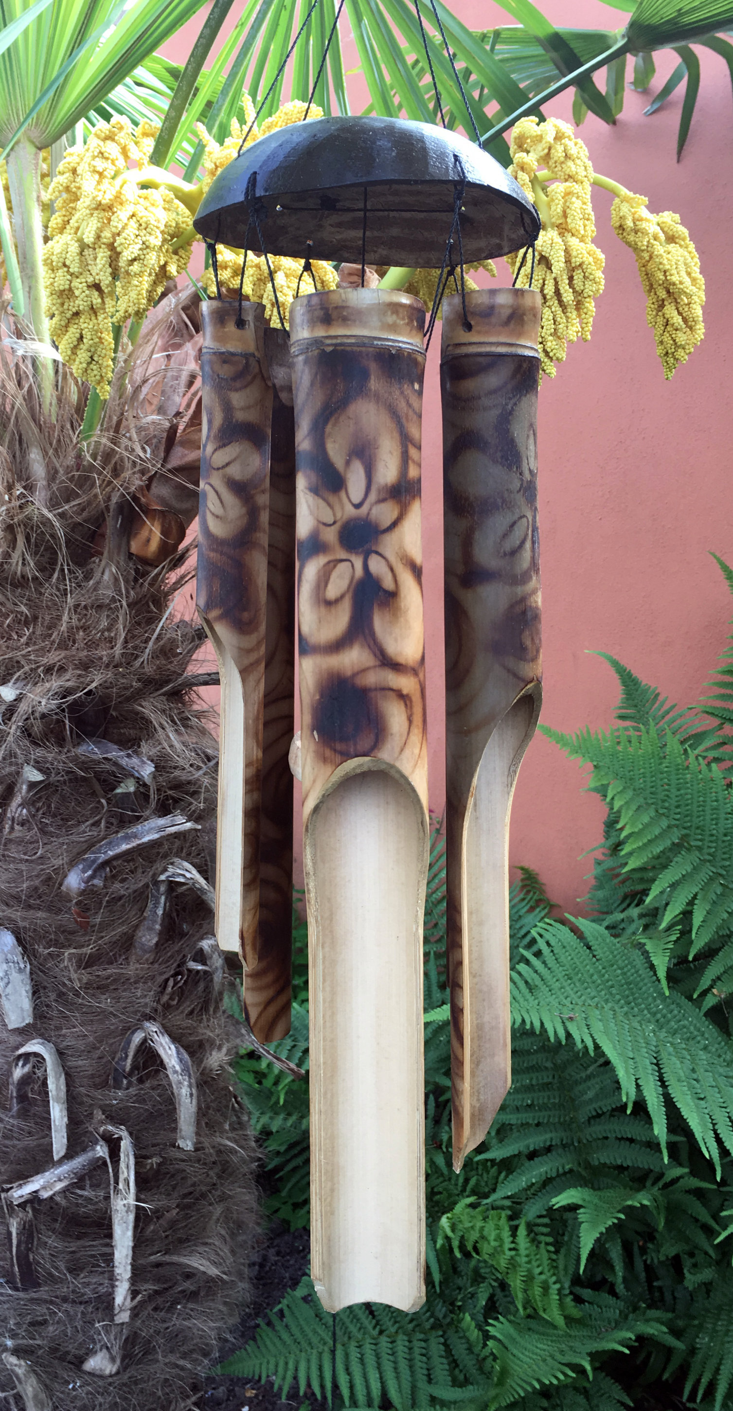 Large, Ethically Sourced Quality Bamboo & Coconut Wind Chimes - Various ...
