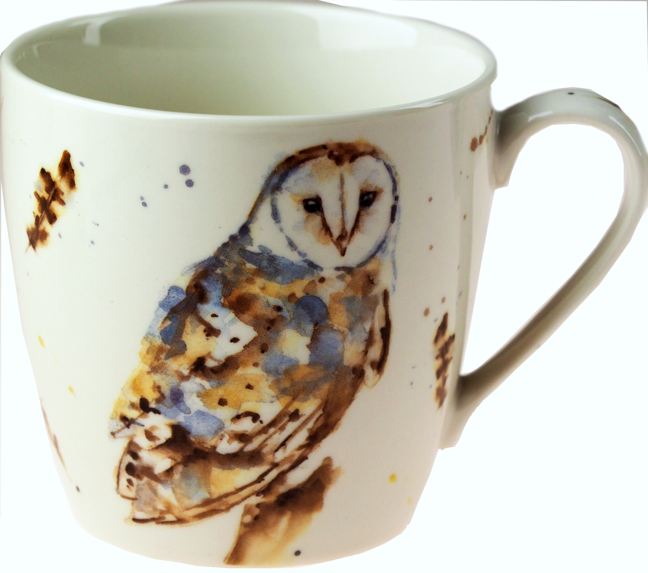 Country Life Watercolour Animal White Ceramic China Mug | eBay UK