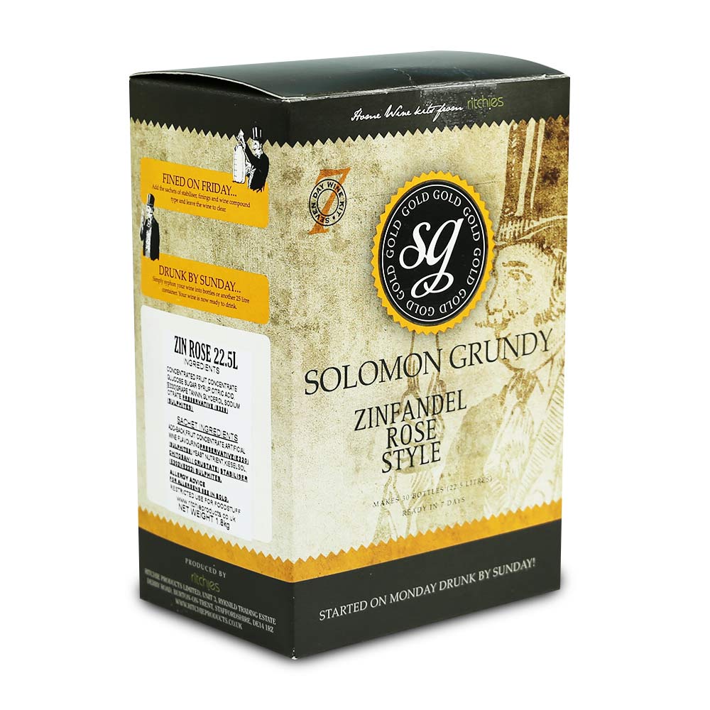 Solomon Grundy 30 Bottle 7 Day Wine Kits | eBay