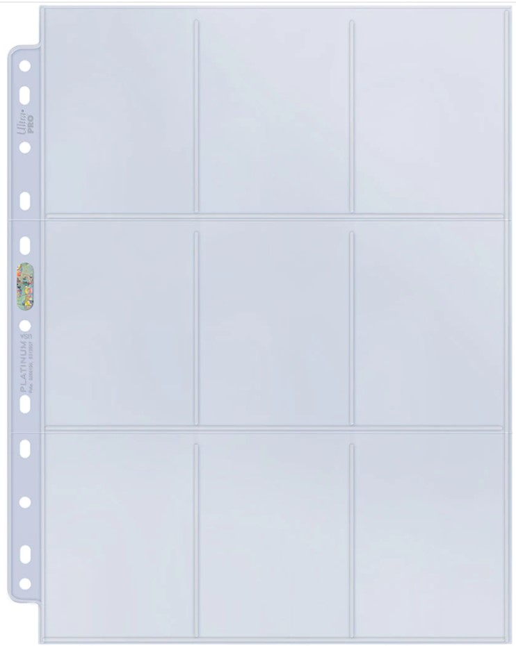 Trading Card Pages ULTRA PRO Premium 9 Pocket Pokemon YuGiOh K-pop ...
