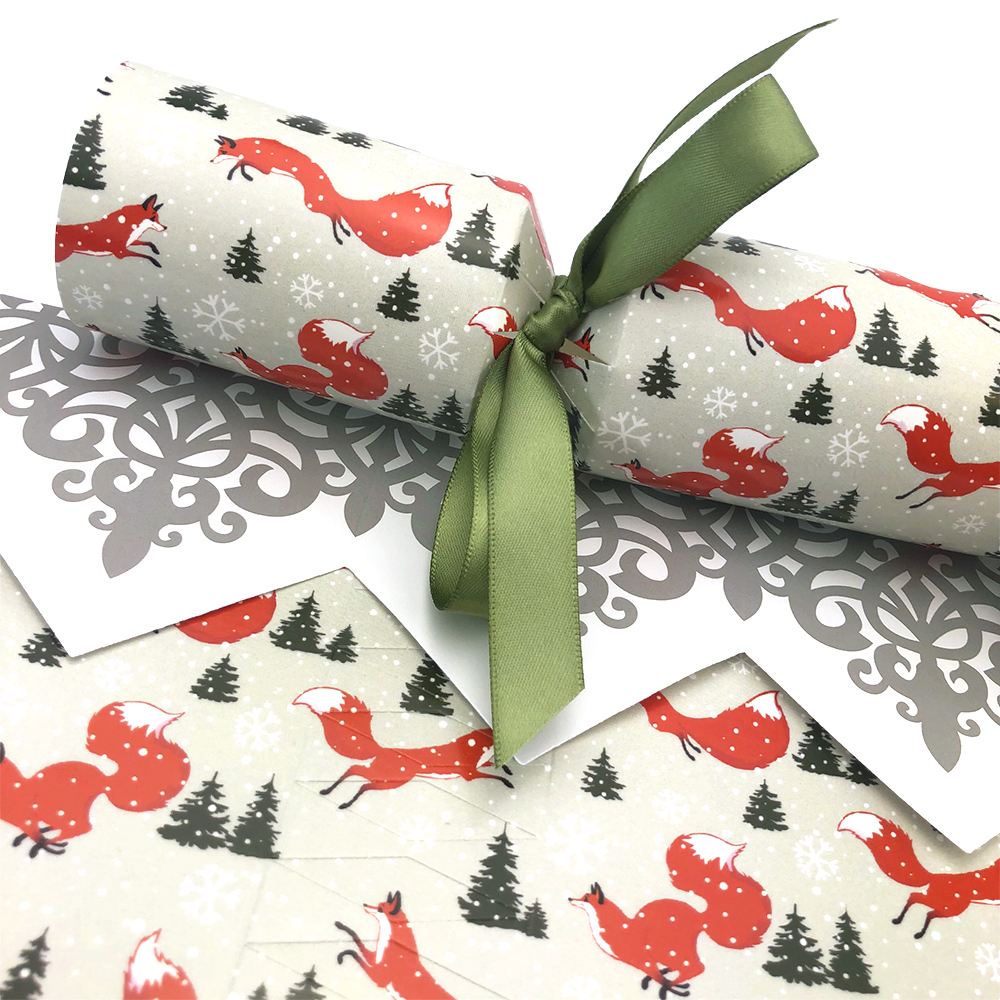 Christmas Fox | Cracker Making Craft Kit | Make & Fill Your Own | eBay UK