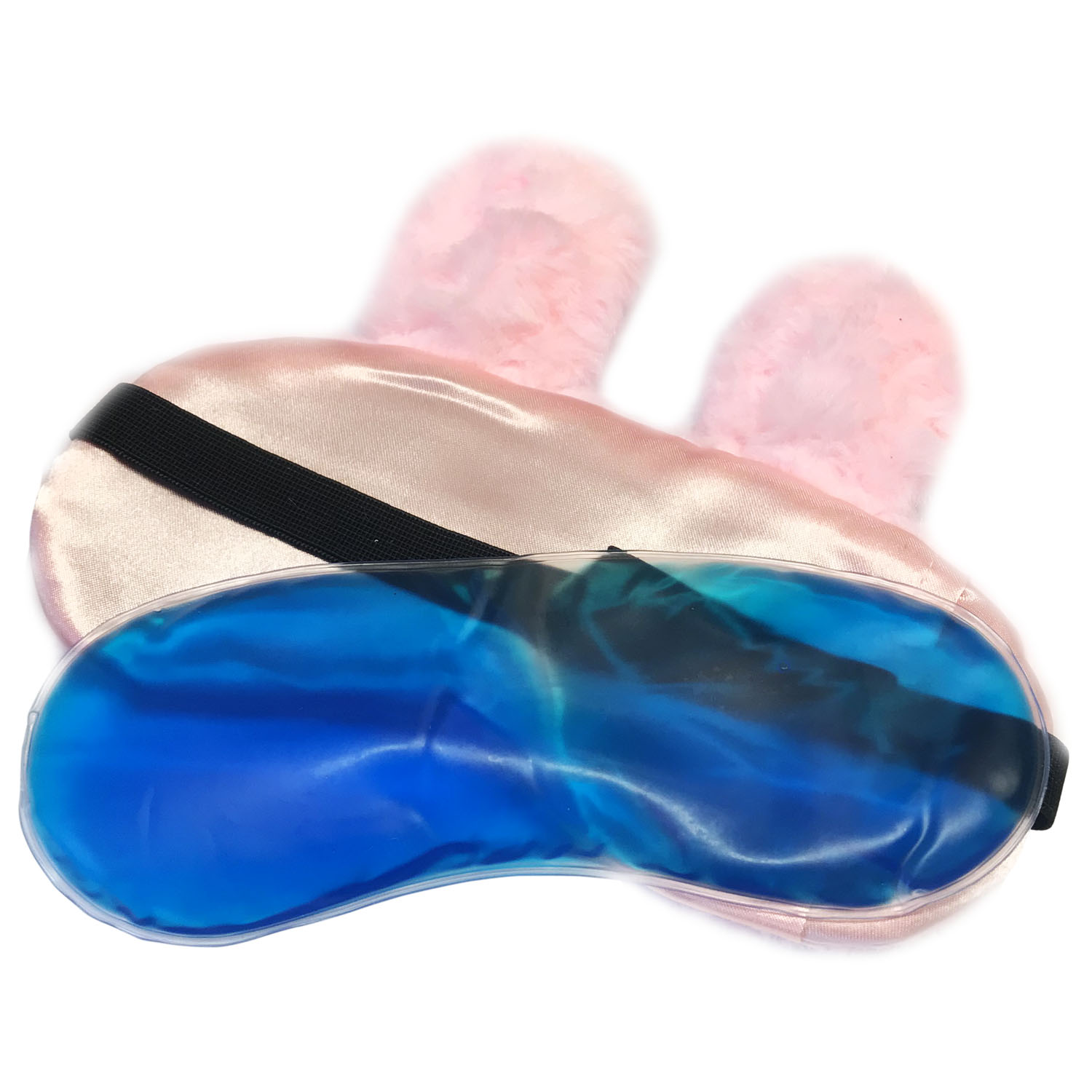 Ladies Girls Eye Mask Travel Beauty Sleep Cooling Gel Pad fun fluffy ...