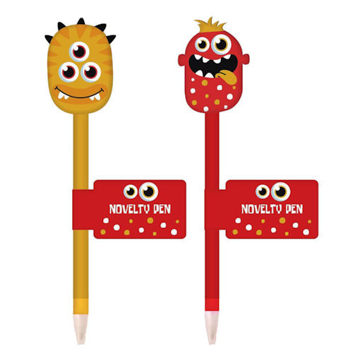 Monster Pen Single - Assorted Funny Cute Kids Children Stationery ...