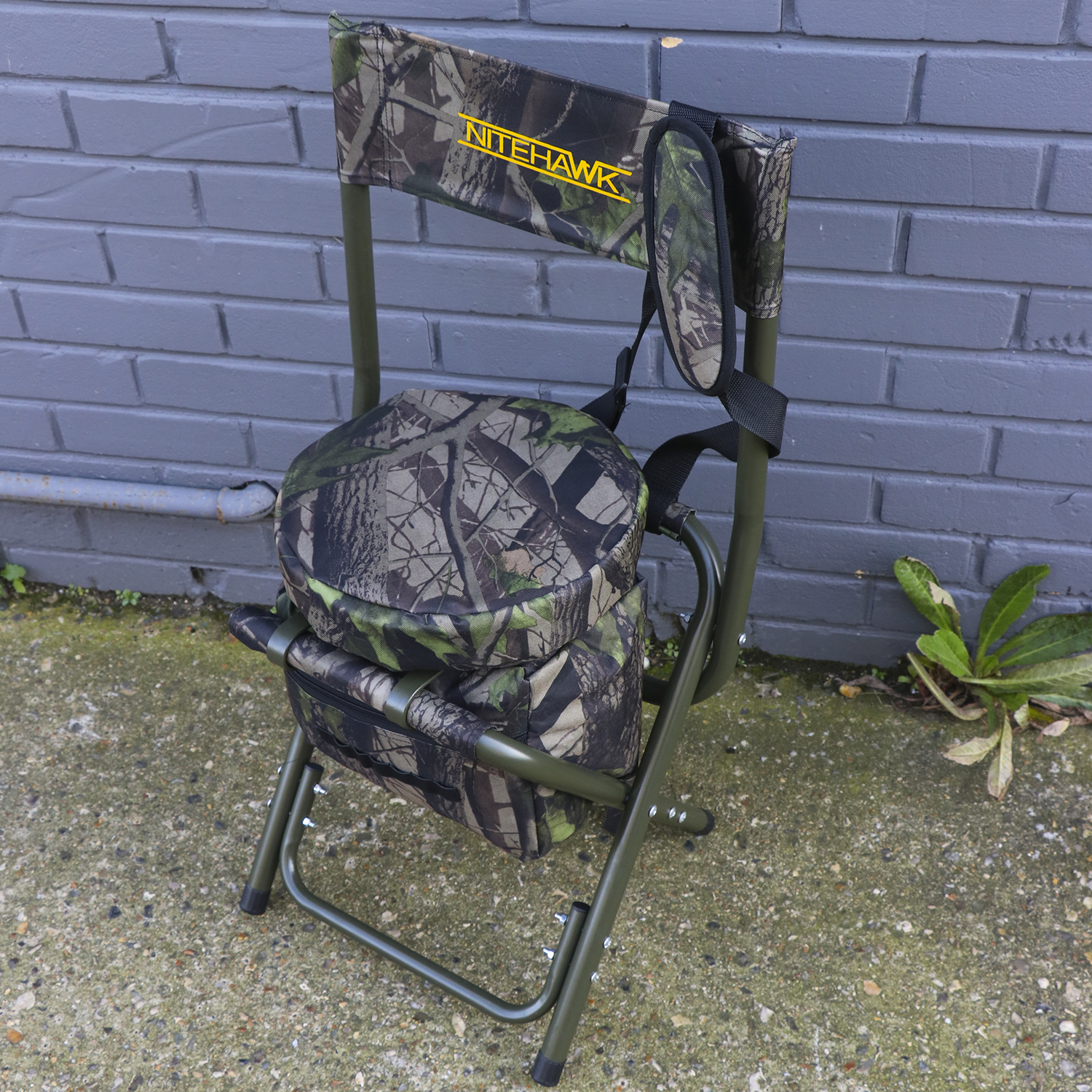 Nitehawk Camouflage Lightweight Hunting Shooters Hide Swivel Seat ...