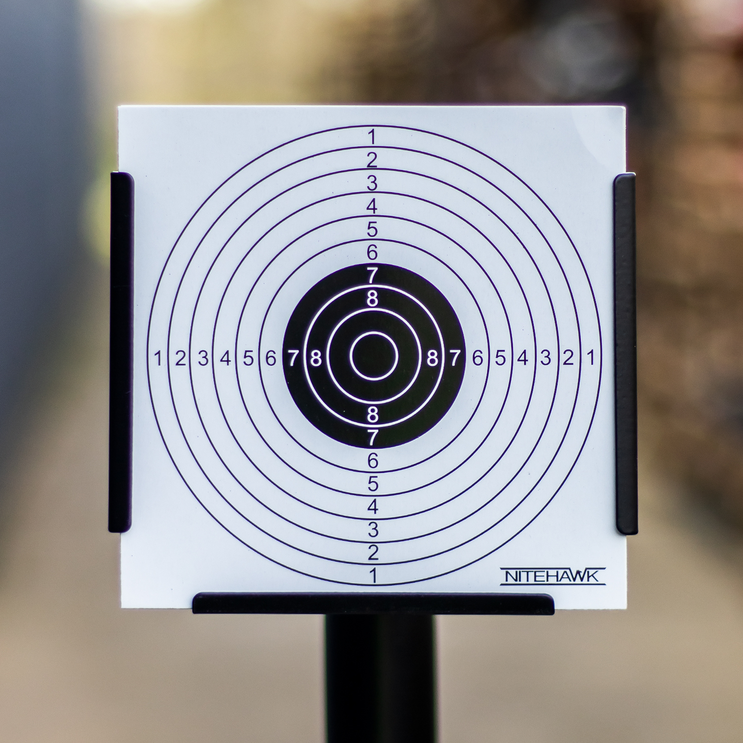 Nitehawk Air Rifle Airsoft Pistol Shooting Target Stand Holder + 100 ...