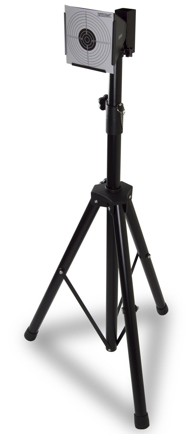 Nitehawk Air Rifle Airsoft Pistol Shooting Target Stand Holder + 100 ...