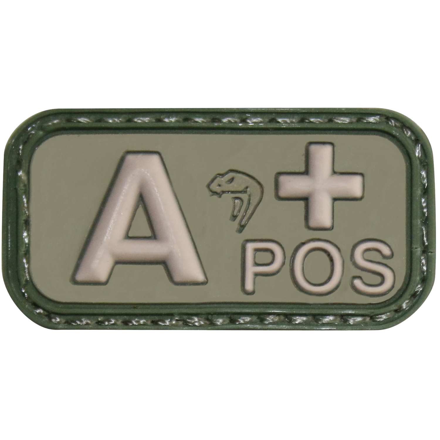 Viper Tactical Rubber Blood Group Type Patch Badge Military Army ...