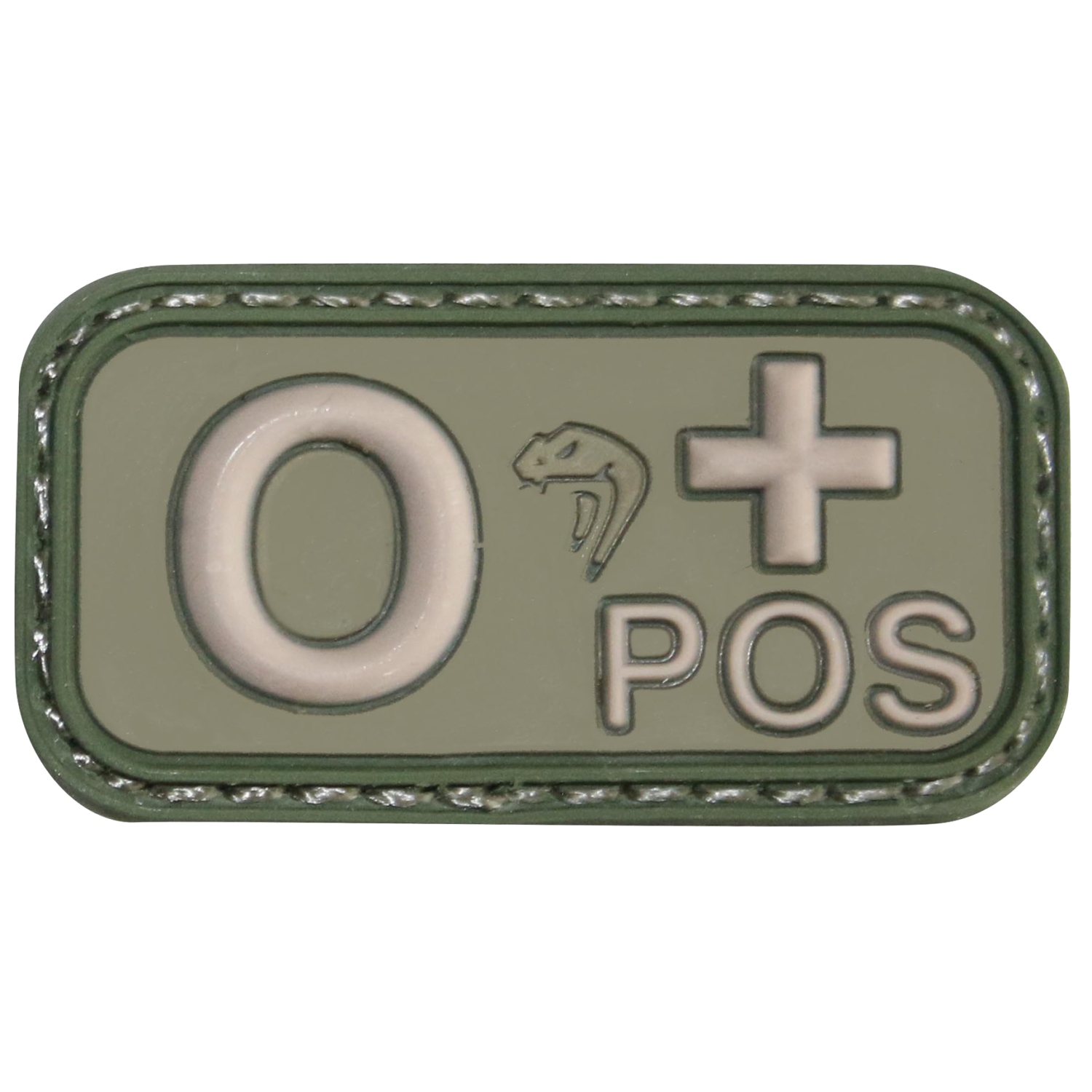 Viper Tactical Rubber Blood Group Type Patch Badge Military Army ...