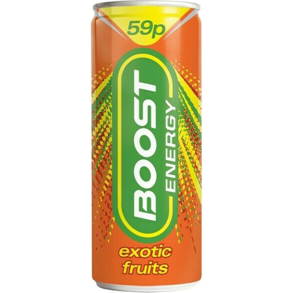 Boost Energy Drink Original / Cola / Cherry / Red Berry / Sugar Free ...