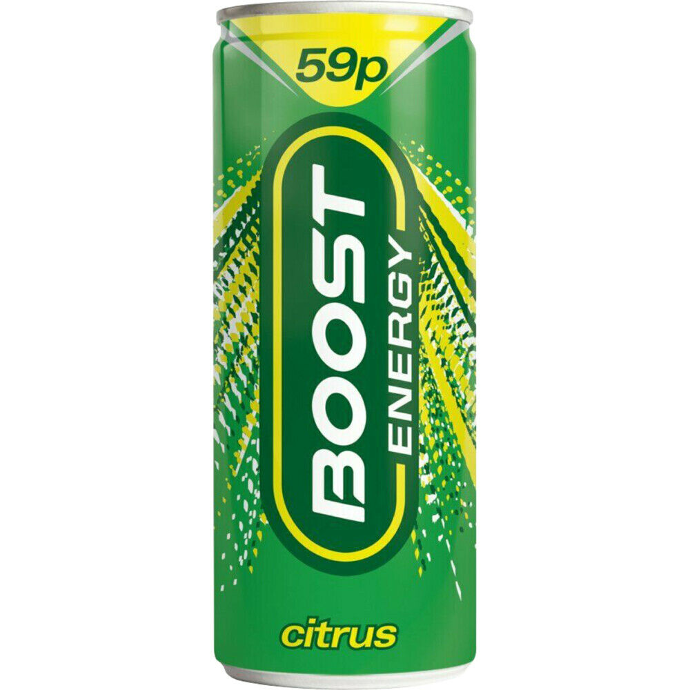 Boost Energy Drink Original / Cola / Cherry / Red Berry / Sugar Free ...