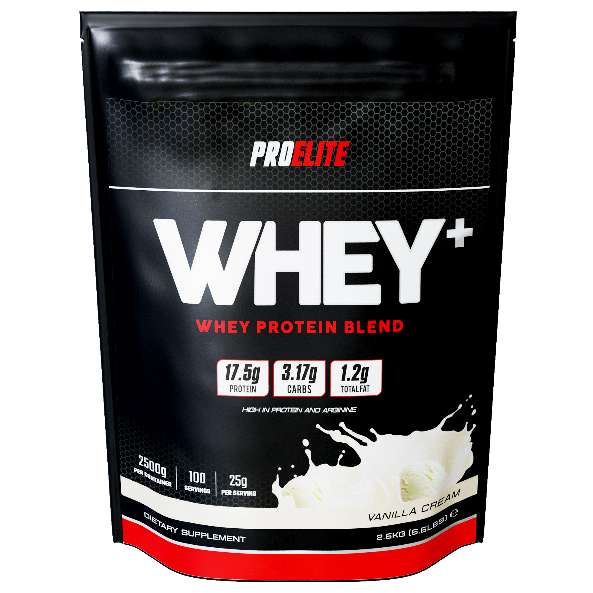 Pro-Elite Pure Whey 80 Whey Protein Powder 2.5kg Anabolic Lean Muscle ...