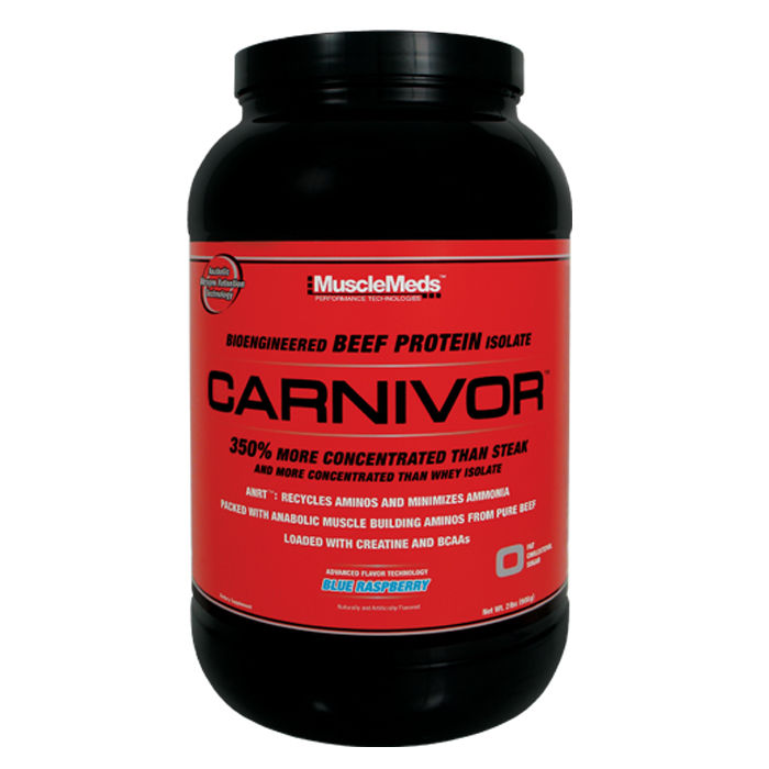 MuscleMeds Carnivor 908g Muscle Meds 100% Beef Whey Isolate Protein ...