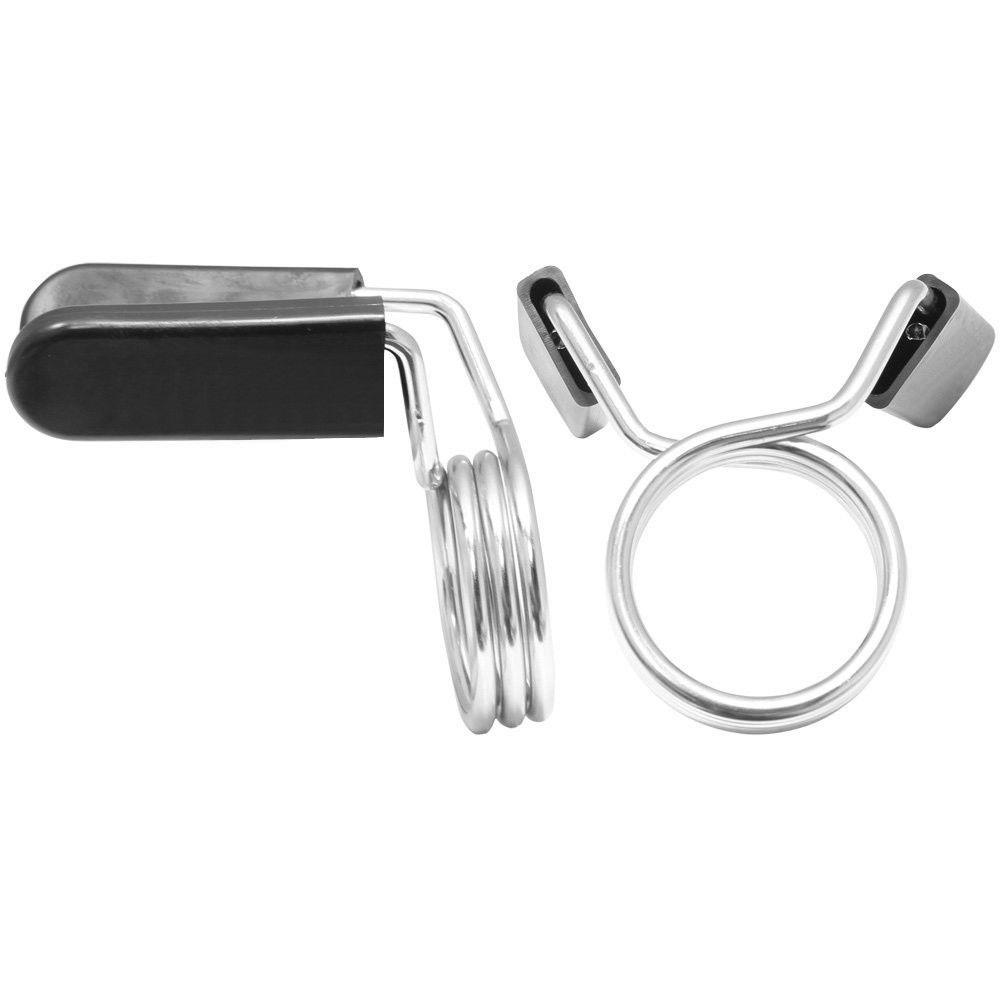 2" Olympic Clips Spring Collars Barbell Bars Collar Dumbbell Weight ...