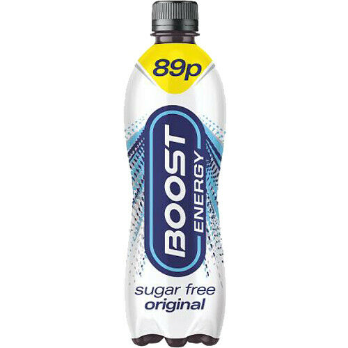 Boost Energy Drink 6/12/24 500ml Original Sugar Free / Exotic Fruits ...