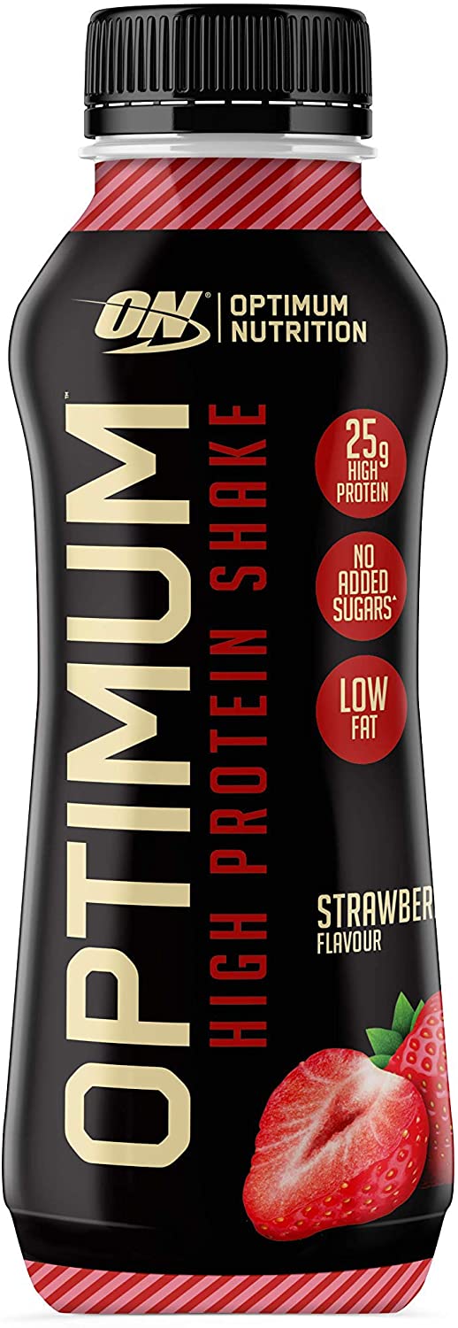 Optimum Nutrition Optimum High Protein Shake RTD'S 1/3/6/12x500ml Ready ...