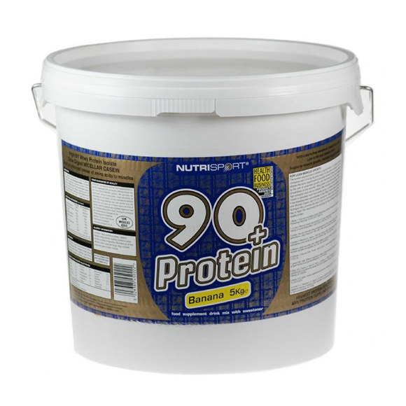 NutriSport 90+ Protein 5KG Whey Protein Powder 5000g 5kg 11lbs + FREE ...