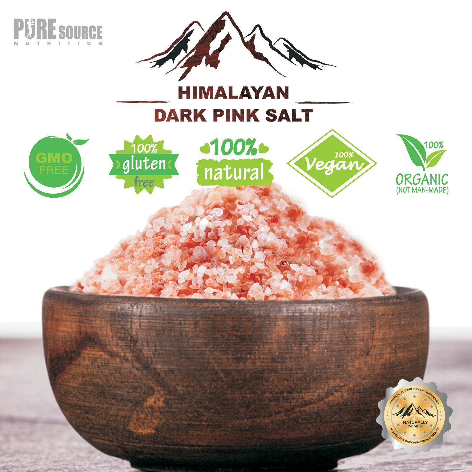 100% NATURAL PURE ORGANIC PINK HIMALAYAN SALT | Coarse 25KG Food & Bath ...