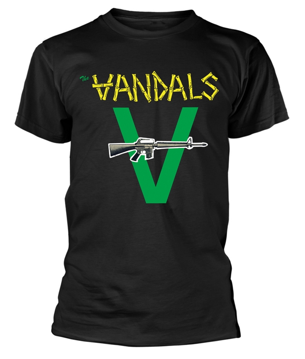 The Vandals 'Peace Thru Vandalism' (Schwarz) T-Shirt - NEU & OFFIZIELL ...