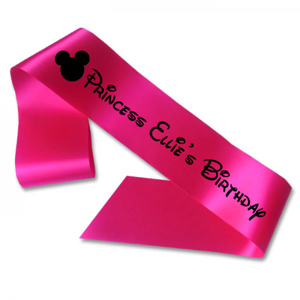 Birthday Princess Sash
