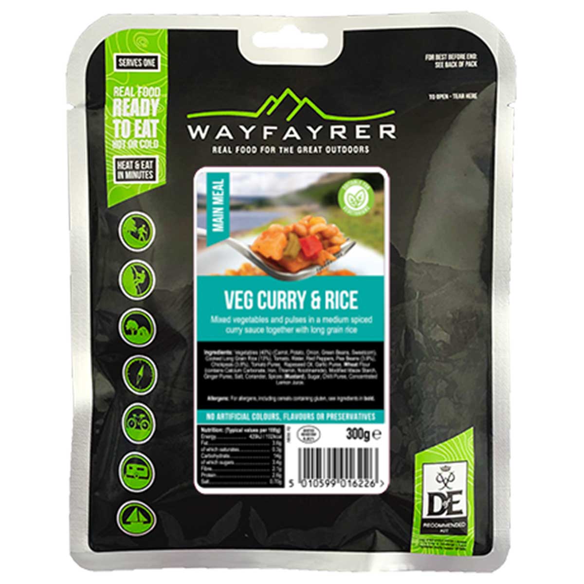 Wayfayrer Ready to Eat Meals MRE Ration Packs Camping food DofE ...