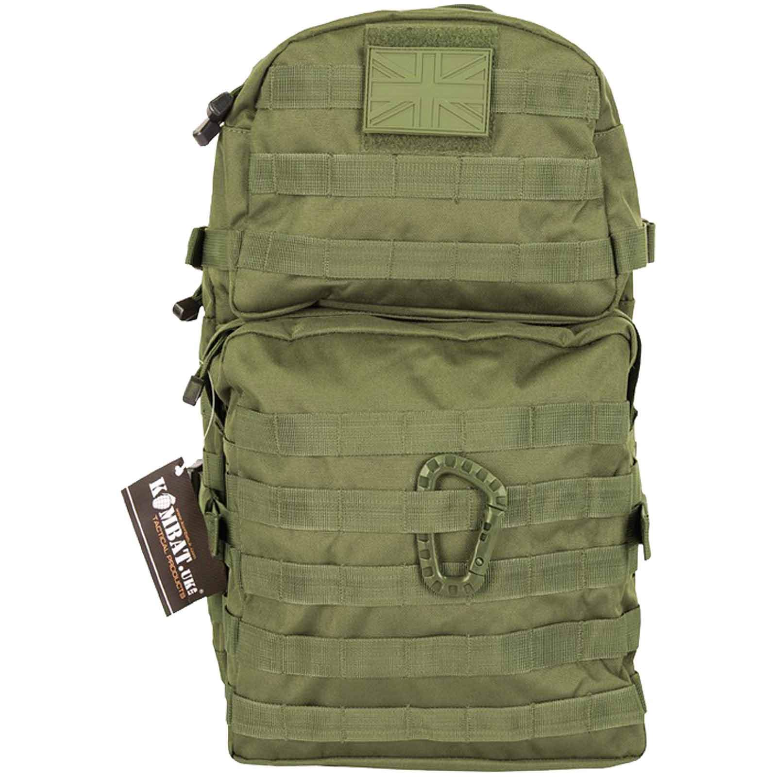 Kombat MOLLE Assault Pack 40L Army Tactical Recon Backpack Rucksack ...