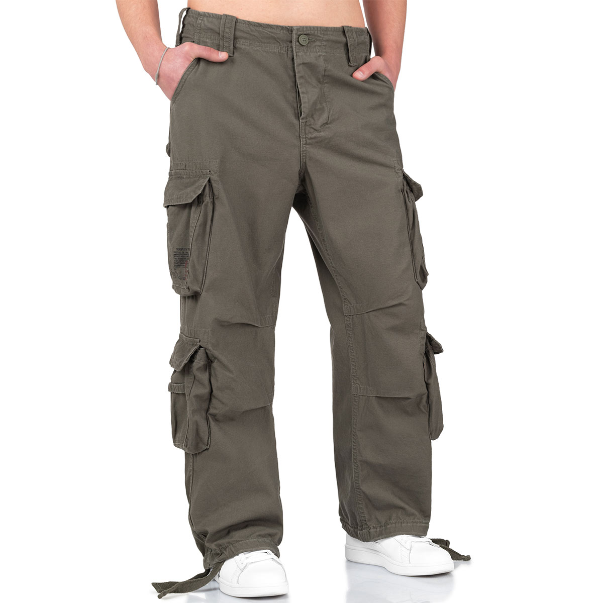 Surplus Mens Cargo Combat Military Army Work Trousers Camouflage Pants ...