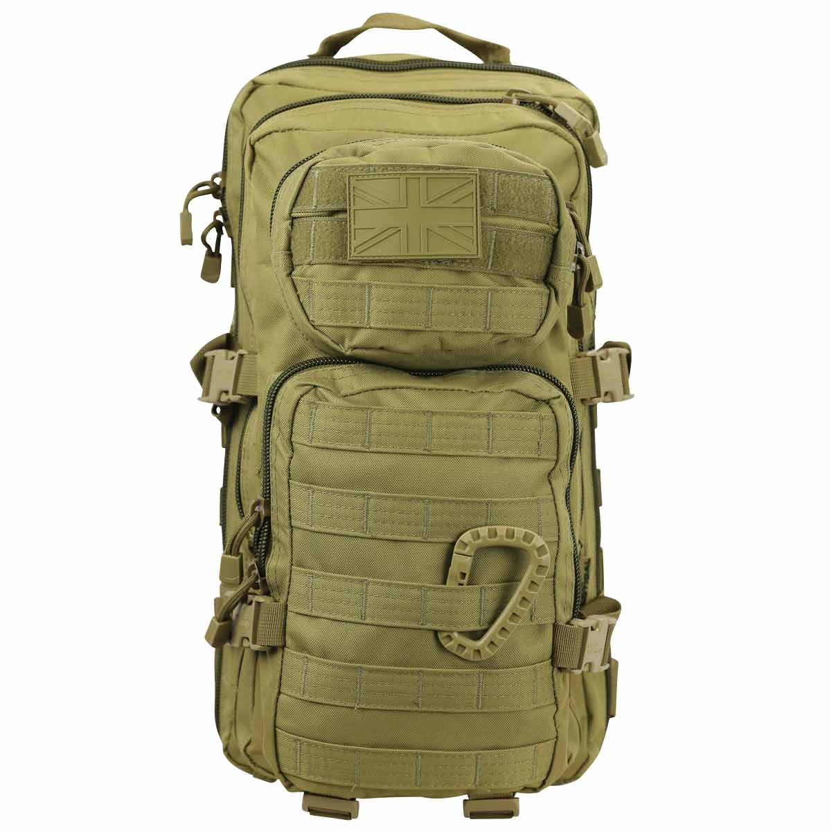 Kombat MOLLE Assault Pack 28L Army Tactical Recon Backpack Military ...