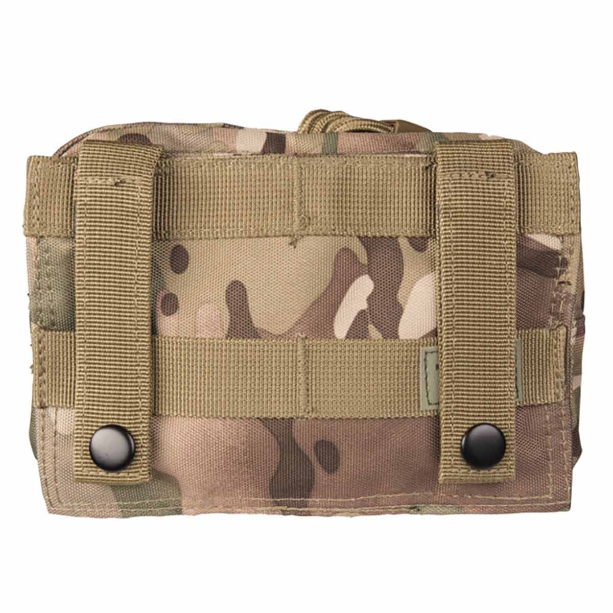 MOLLE Utility Belt Pouch Zipped Airsoft Security Tactical Army Webbing ...