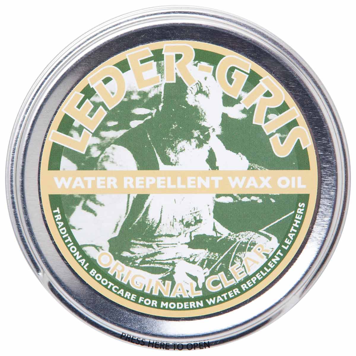 Large Tin Leder Gris Boot Wax Oil - Altberg Leather Waterproofing Brown ...