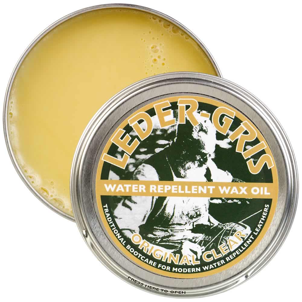 Large Tin Leder Gris Boot Wax Oil - Altberg Leather Waterproofing Brown ...