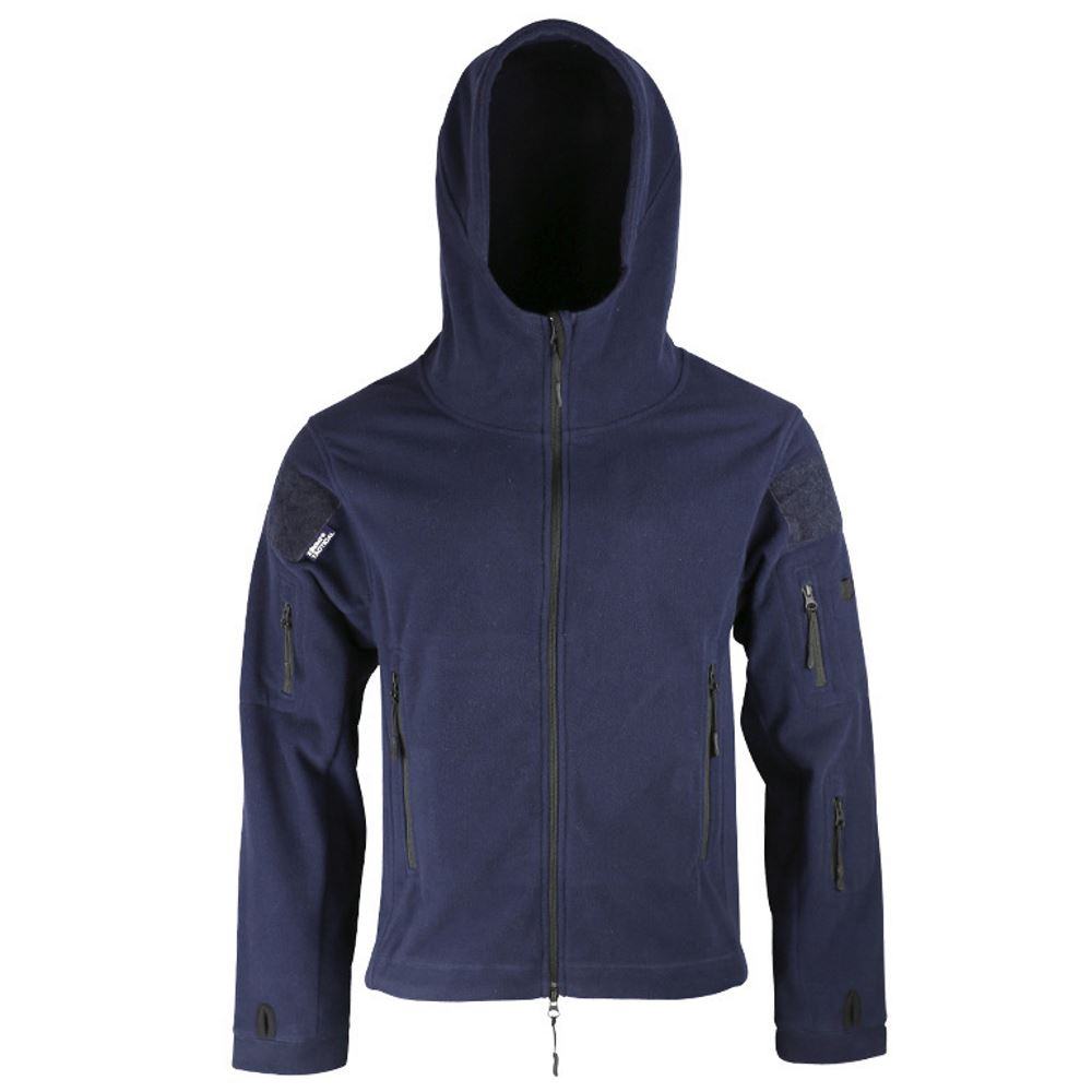 Tactical Military Fleece Recon Hoodie Zip Up Army Combat Jacket ...