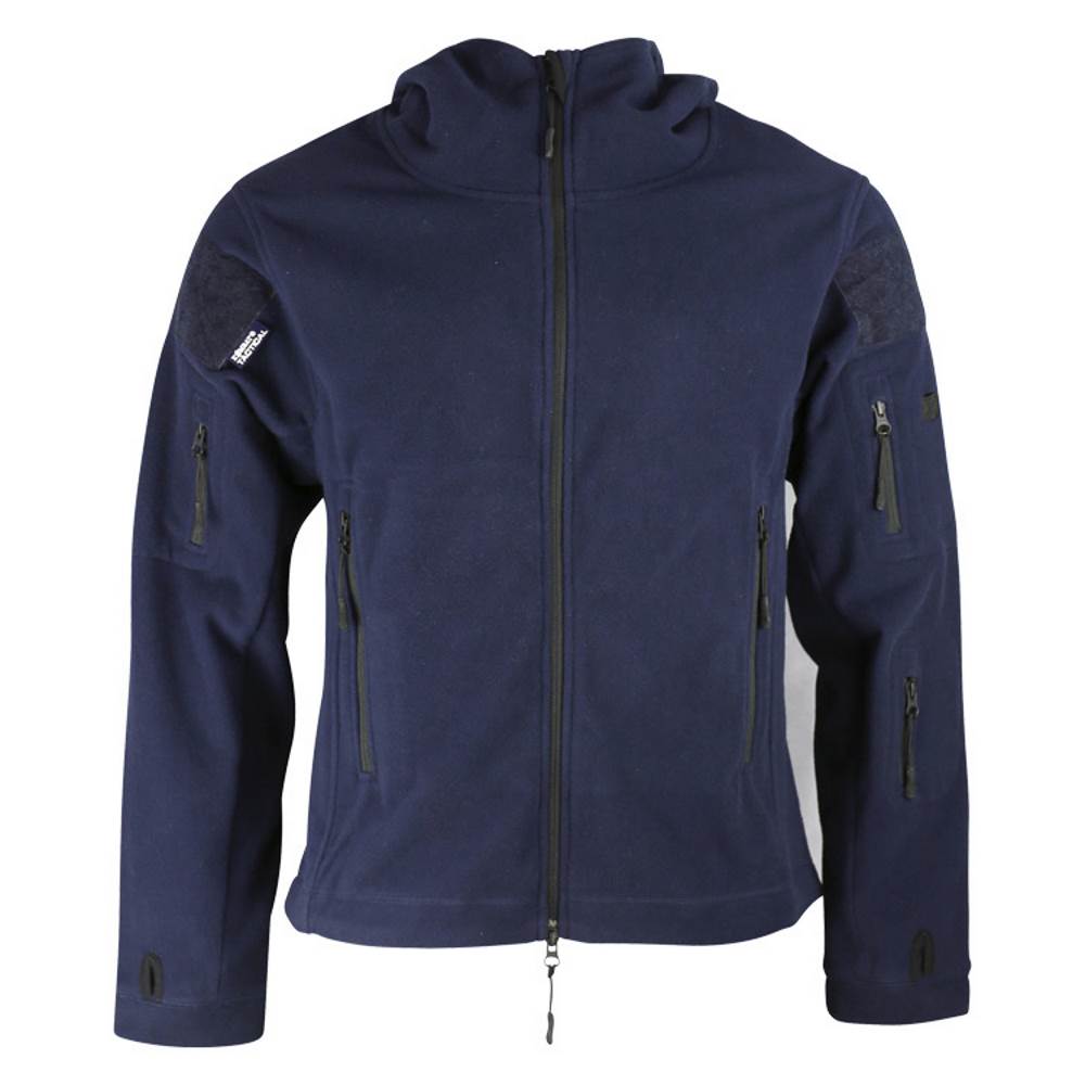 Tactical Military Fleece Recon Hoodie Zip Up Army Combat Jacket ...