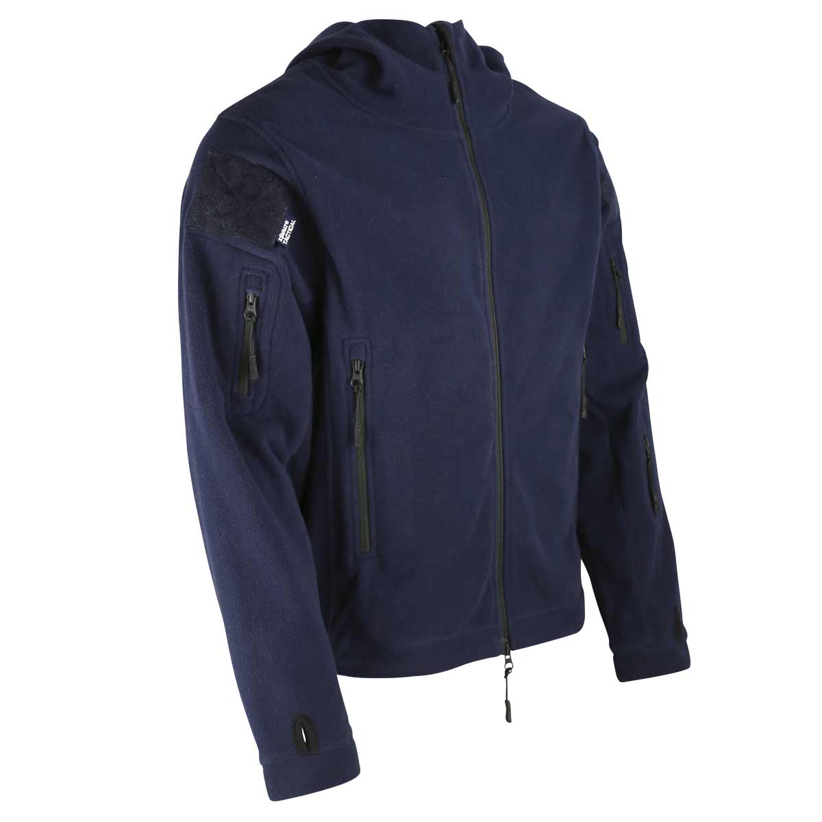 Tactical Military Fleece Recon Hoodie Zip Up Army Combat Jacket ...