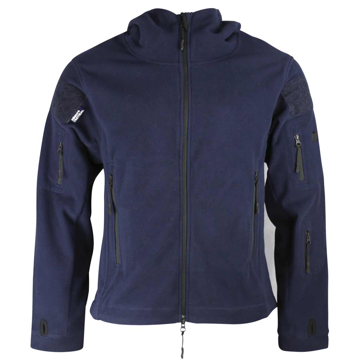 Tactical Military Fleece Recon Hoodie Zip Up Army Combat Jacket ...