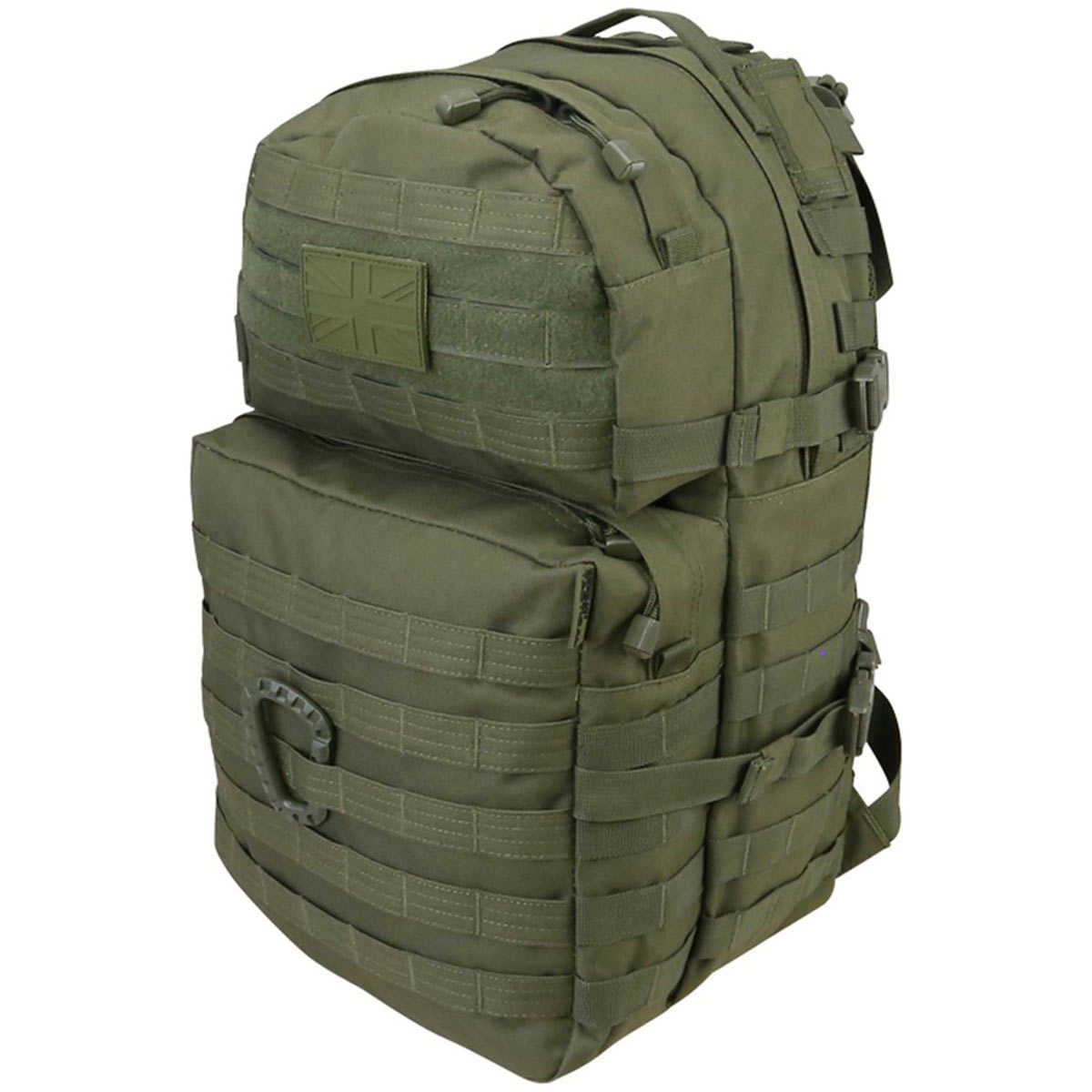 Kombat MOLLE Assault Pack 40L Army Tactical Recon Backpack Rucksack ...