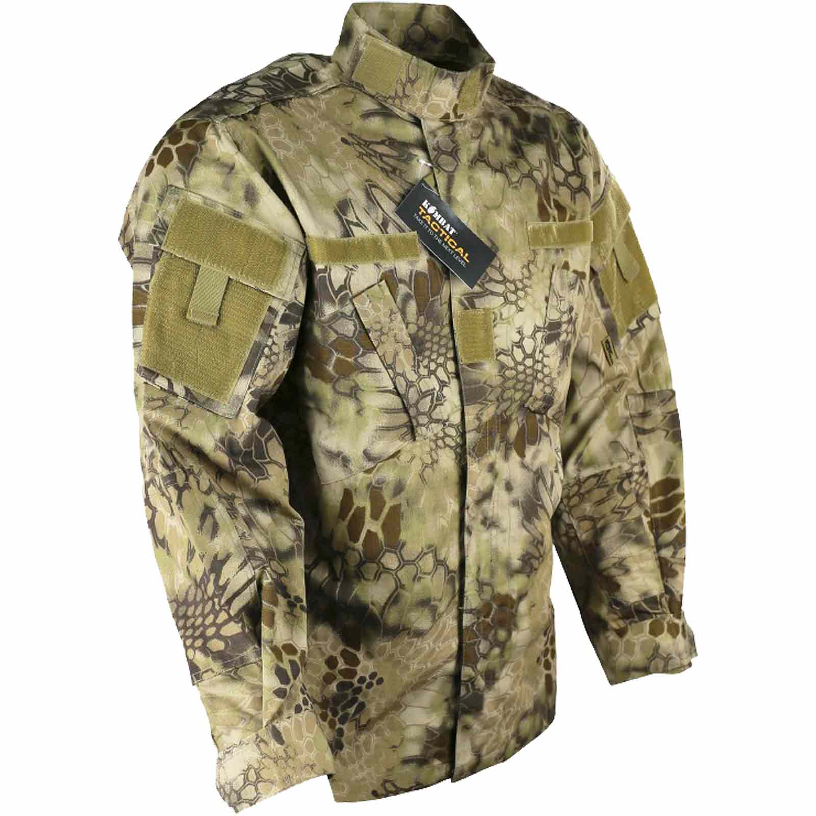 Kombat Tactical ACU Assault Shirt Airsoft Paintball Tactical Camouflage ...