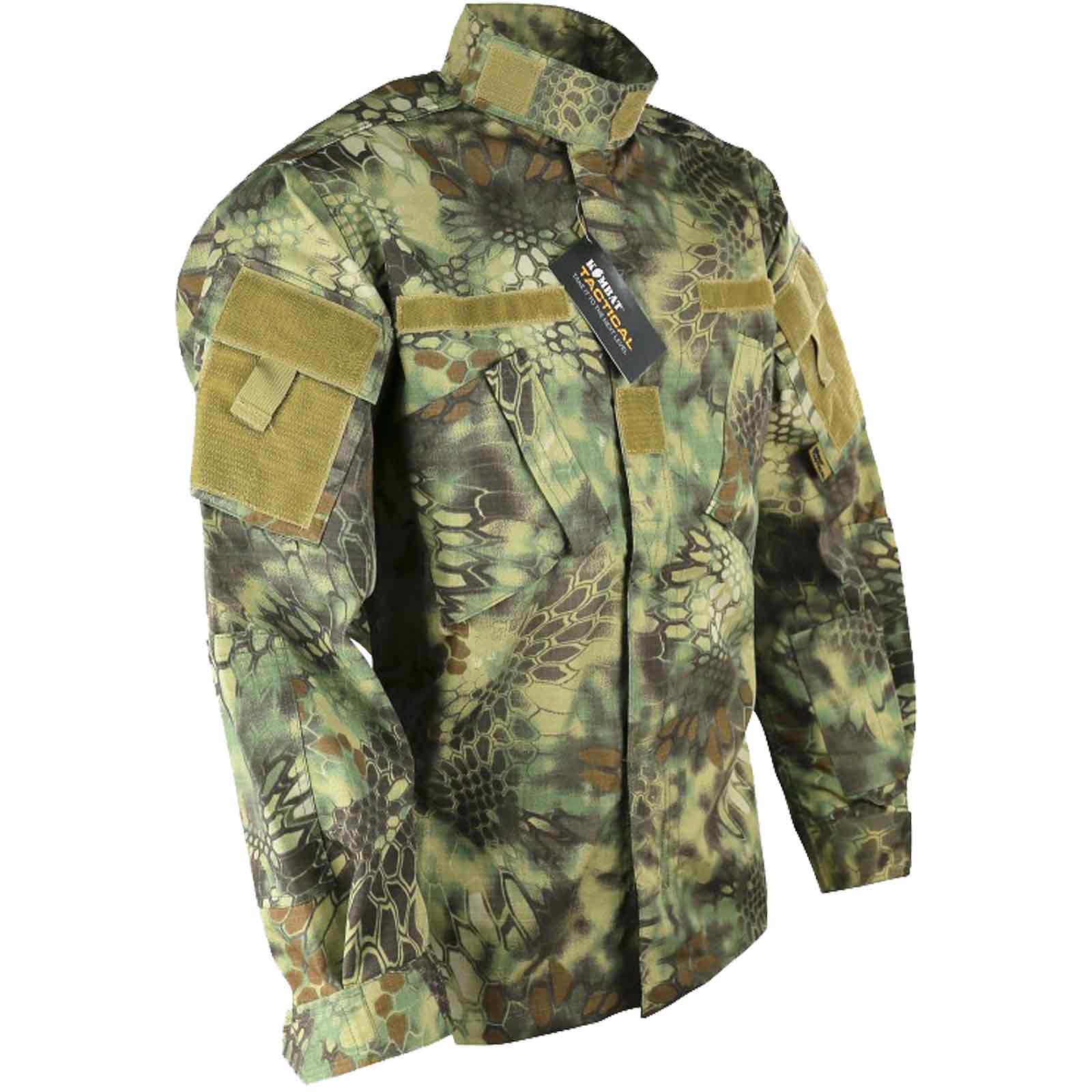 Kombat Tactical ACU Assault Shirt Airsoft Paintball Tactical Camouflage ...