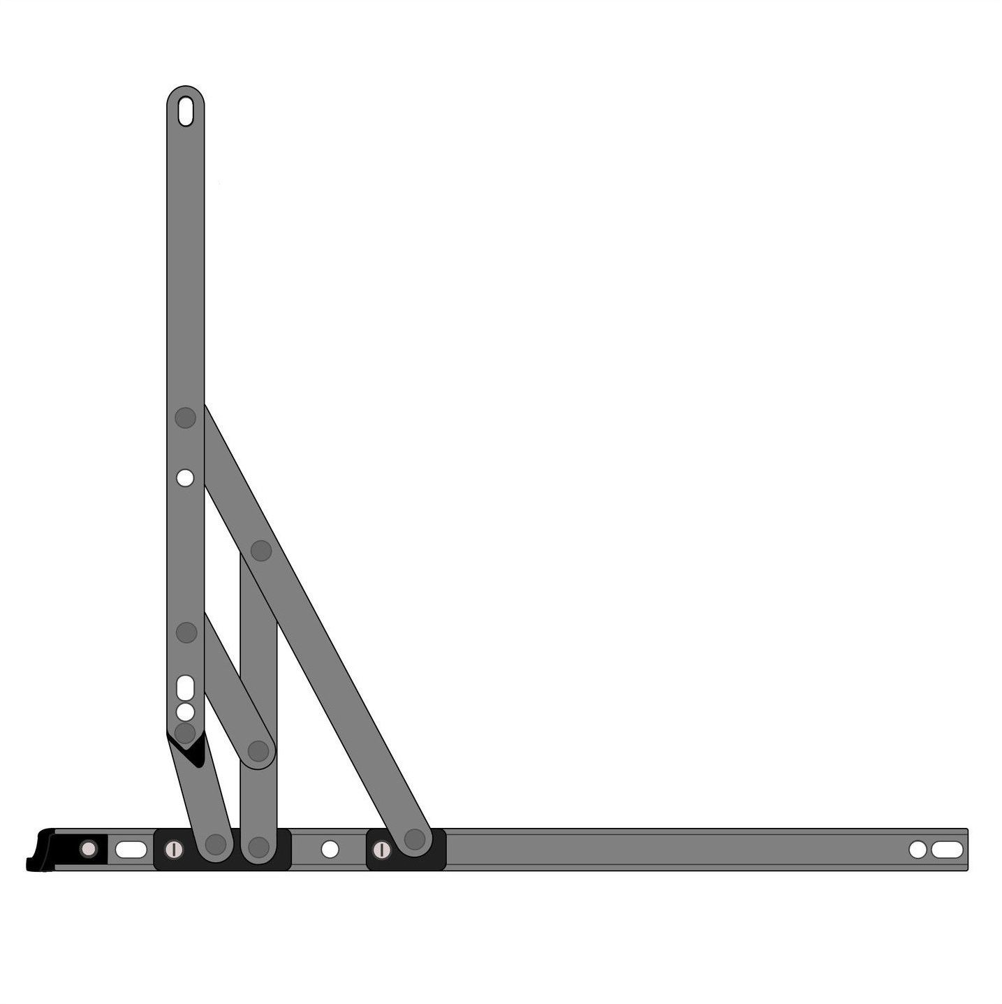 Yale Fire Escape Window Hinge Double Glazing Upvc Egress Friction Stay ...